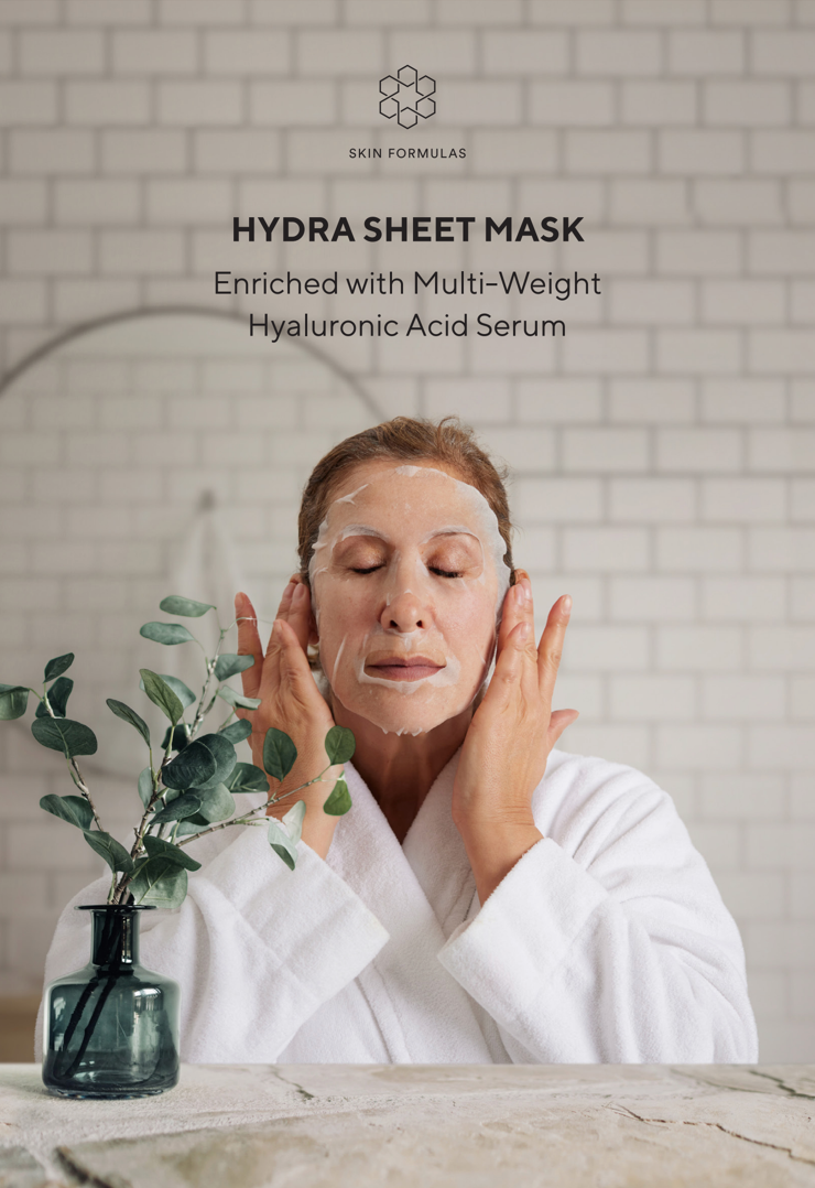 Skin Formulas Hydra Sheet Masks | Edel Greene Beauty